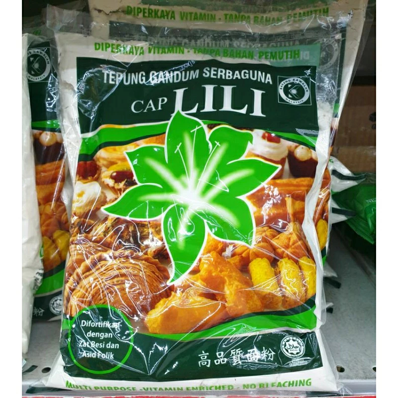 Cap Lili Wheat Flour, Tepung Gendum Serbsguna 850g | Shopee Malaysia