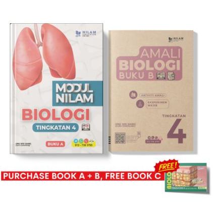 Buku Latihan: Modul Nilam Biologi Tingkatan 4 (2024) Buku A B Modul Amali Dwibahasa | Shopee ...