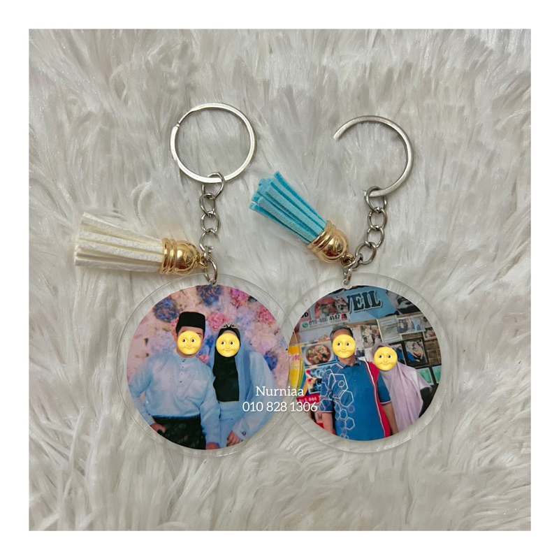 KEYCHAIN BERGAMBAR CUSTOM KEYCHAIN LETAK GAMBAR DOORGIFT | Shopee Malaysia