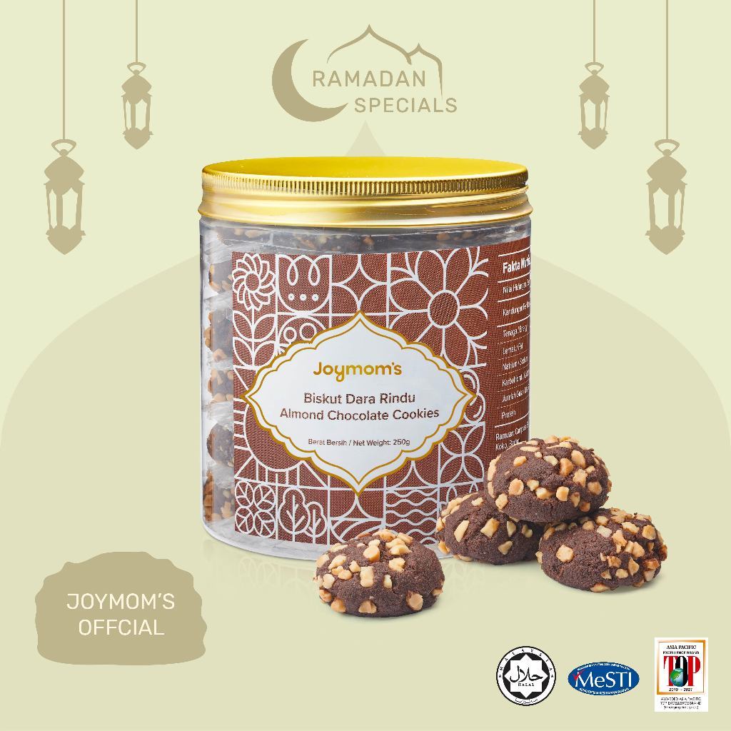 Joymom's COOKIES PREMIUM BISKUT DARA RINDU - Joymom's COOKIES HALAL ...