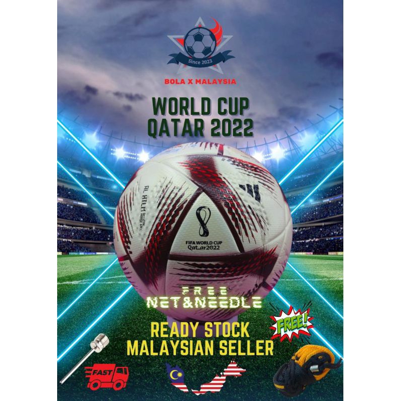 QUALITY HEBAT!! Gold Adidas Al Hilm Pro World Cup Final Qatar 2022 ...