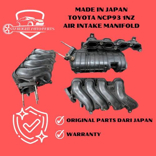 MADE IN JAPAN TOYOTA NCP93 1NZ AIR INTAKE MANIFOLD(NO WARRANTY SABAH ...