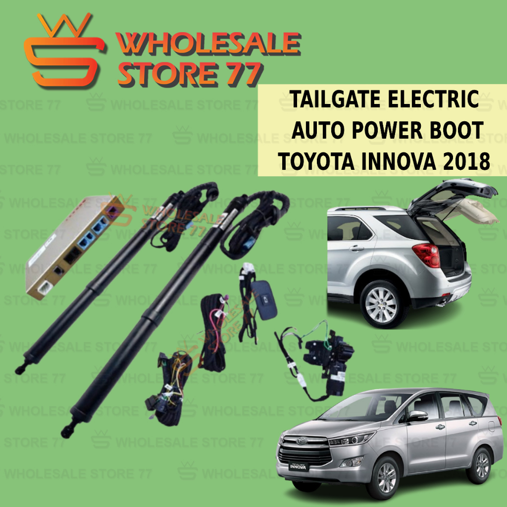 WARRANTY | Toyota Innova 2018 Plug & Play Electric Auto Tailgate Power ...