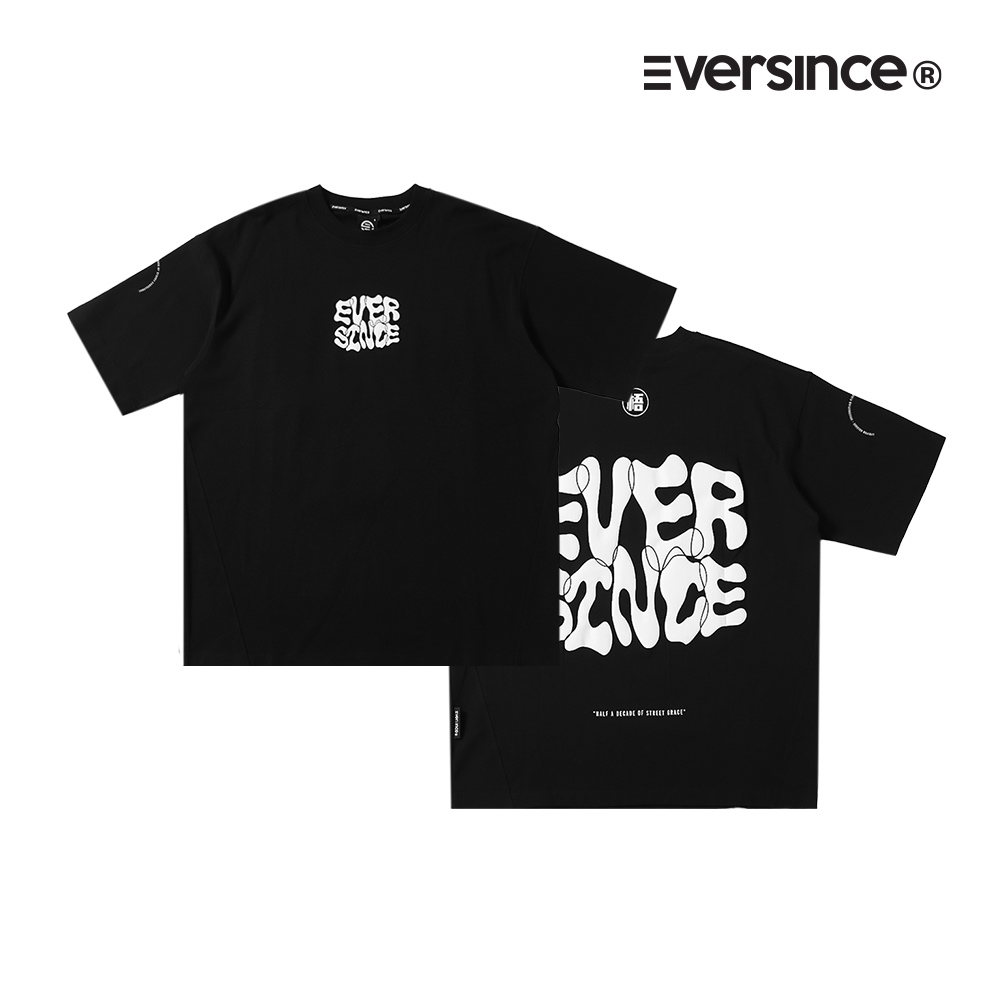 Eversince Grace Oversized Graphic T-Shirt Black | Shopee Malaysia