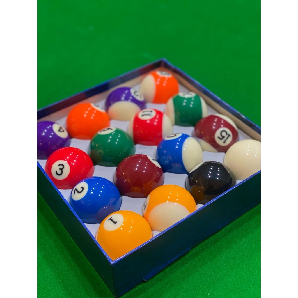 3A Billiard Pool Ball Full Set Tournament Billiard Balls e Number Ball ...