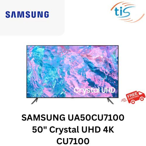 SAMSUNG UA50CU7100 50" Crystal UHD 4K CU7100 | Shopee Malaysia
