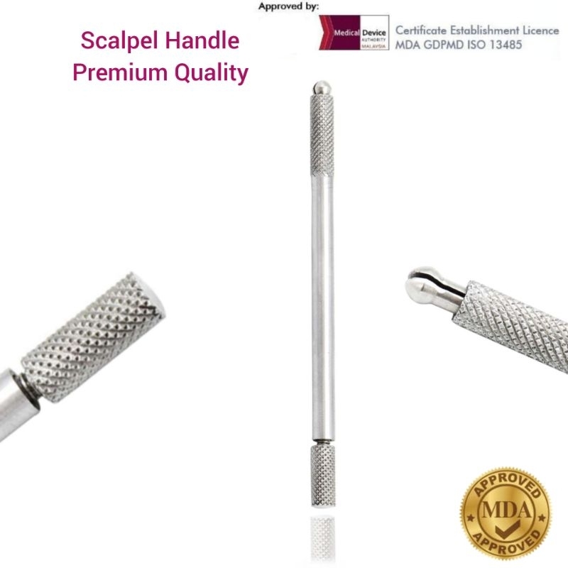 BP Scalpel Handle Blade Holder Stainless Steel Surgical Dental Gigi ...