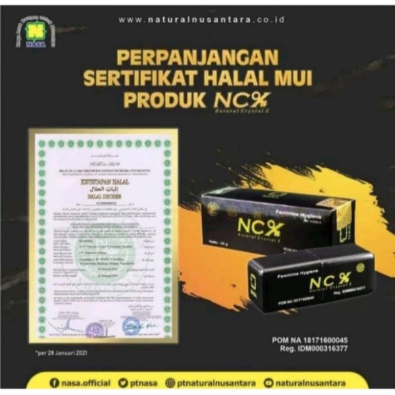 NCX/ CRYSTAL X NASA ORIGINAL 100% HERBAL READY STOCK 🔥 | Shopee Malaysia