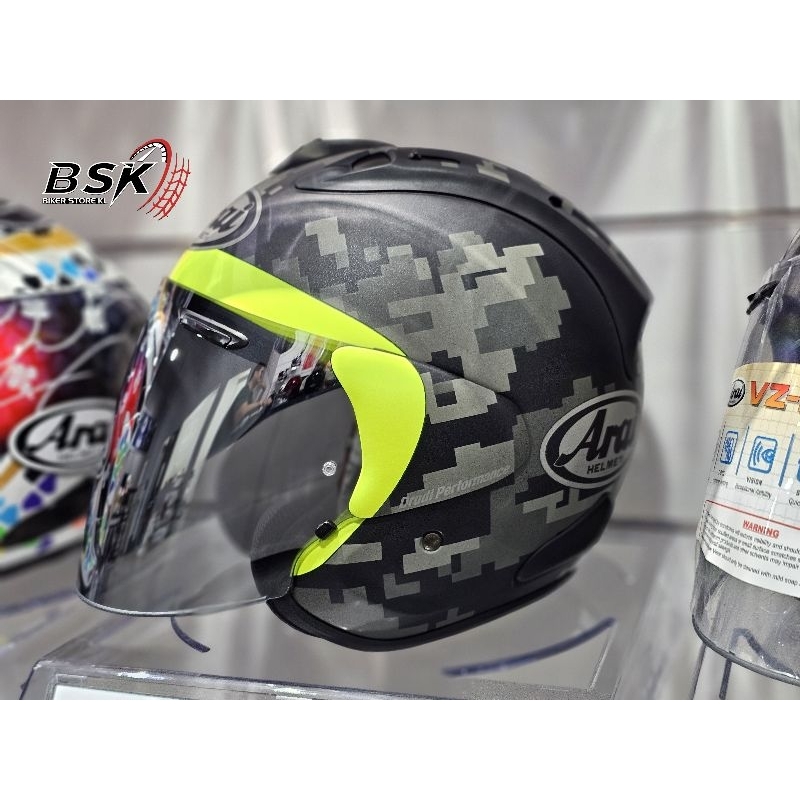 Original Arai Vz Ram Open Face Helmet - Come With 1 Year Warranty | Shopee Malaysia