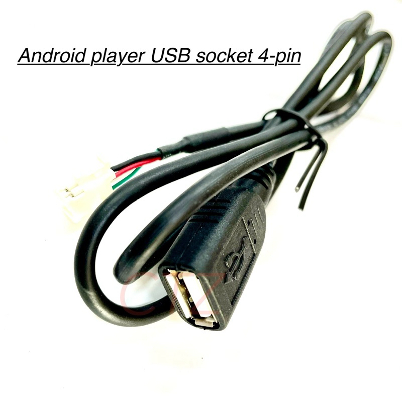 Android player USB socket cable 4-pin | Shopee Malaysia