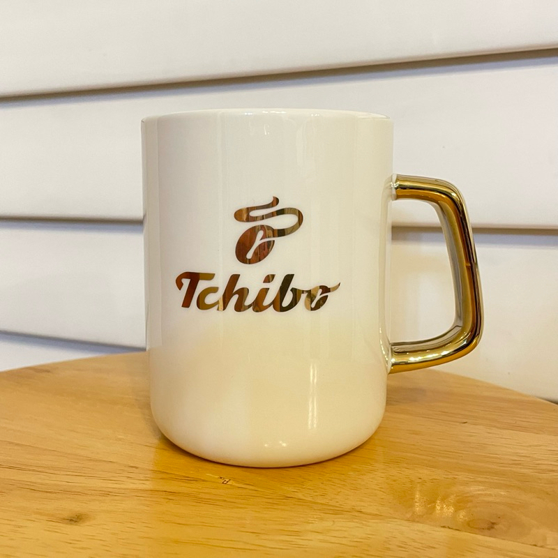 Tchibo Ceramic White Cup 380ml Limited Edition | Shopee Malaysia