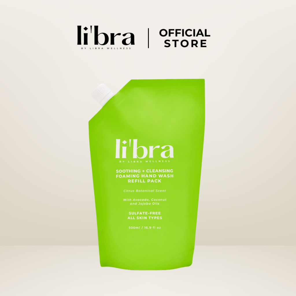 LI'BRA Foaming Hand Wash Refill Pack (500mL) | Shopee Malaysia