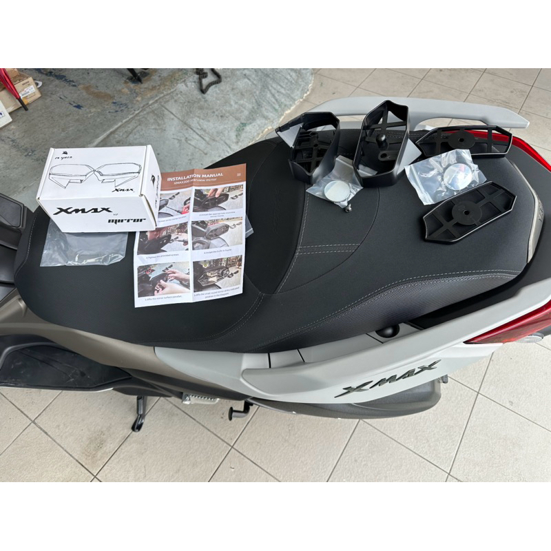 XMAX V2 SIDE MIRROR INTEGRATED YAMAHA XMAX 250 V2 SIDE MIRROR | Shopee ...