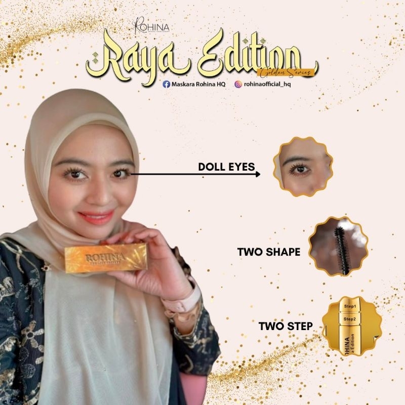 Mascara Rohina Raya Gold Edition | Shopee Malaysia