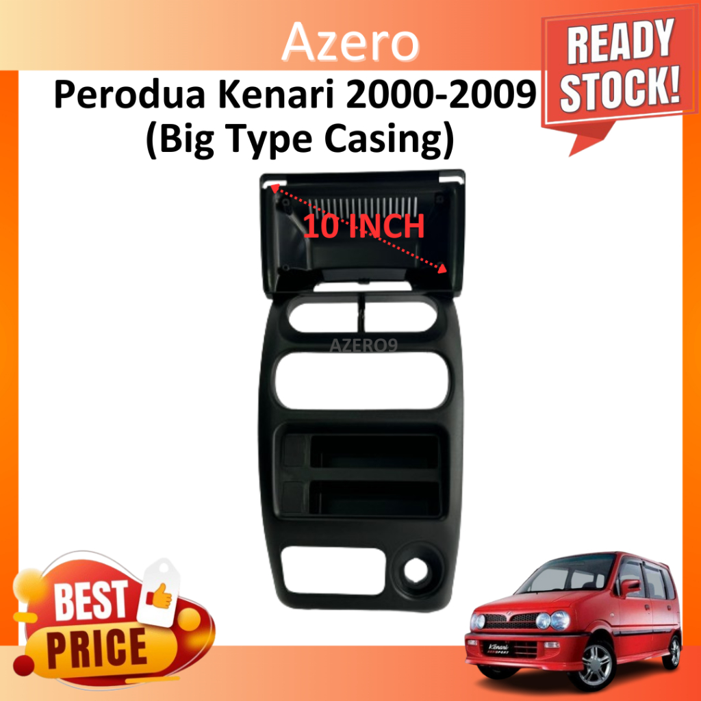 Android Player Casing 10" Perodua Kenari 2000-2009 (Big Type Casing ...