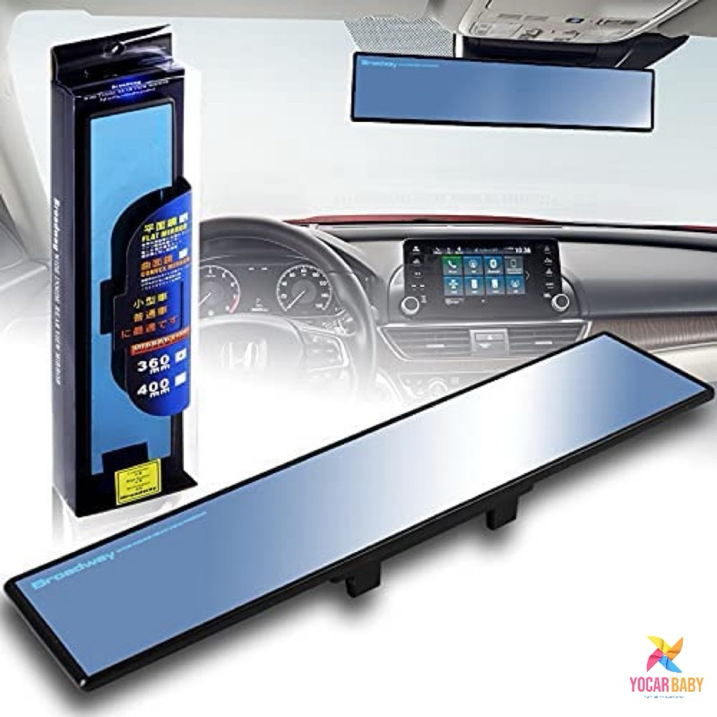 100% Original Japanese NAPOLEX Broadway Flat Wide Car Rear View Mirror ...