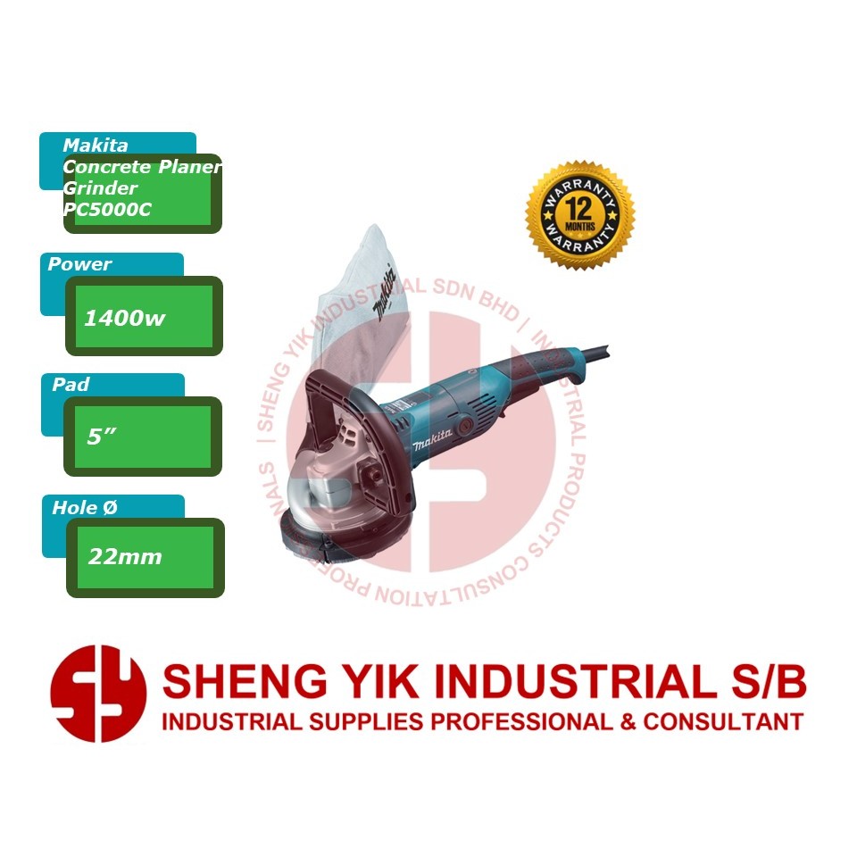 SYI Makita 5" Concrete Planer PC5000C | Shopee Malaysia