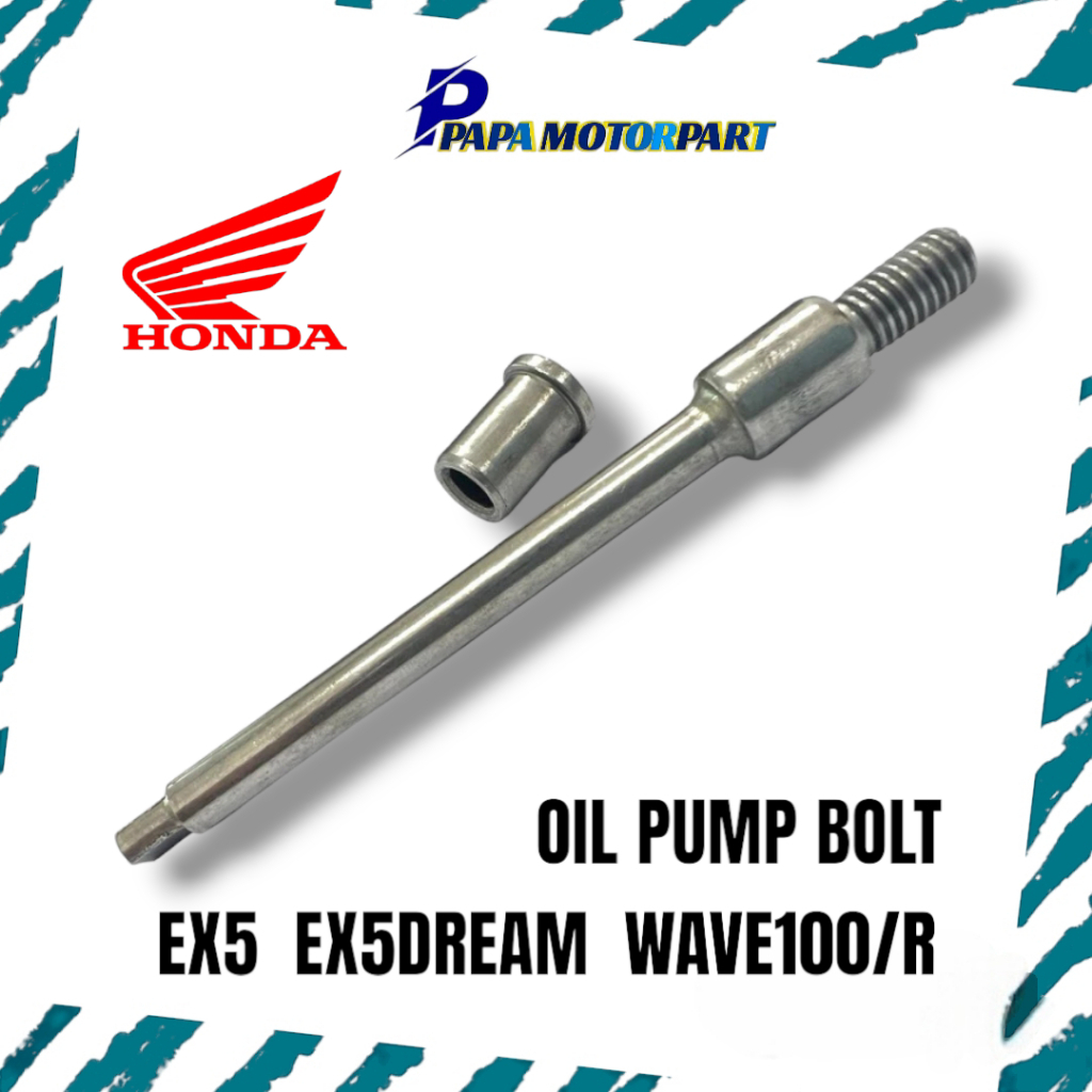 HONDA EX5 EX5DREAM GBO GBOJ WAVE100 OIL PUMP BOLT & BUSH OIL PUMP GEAR ...