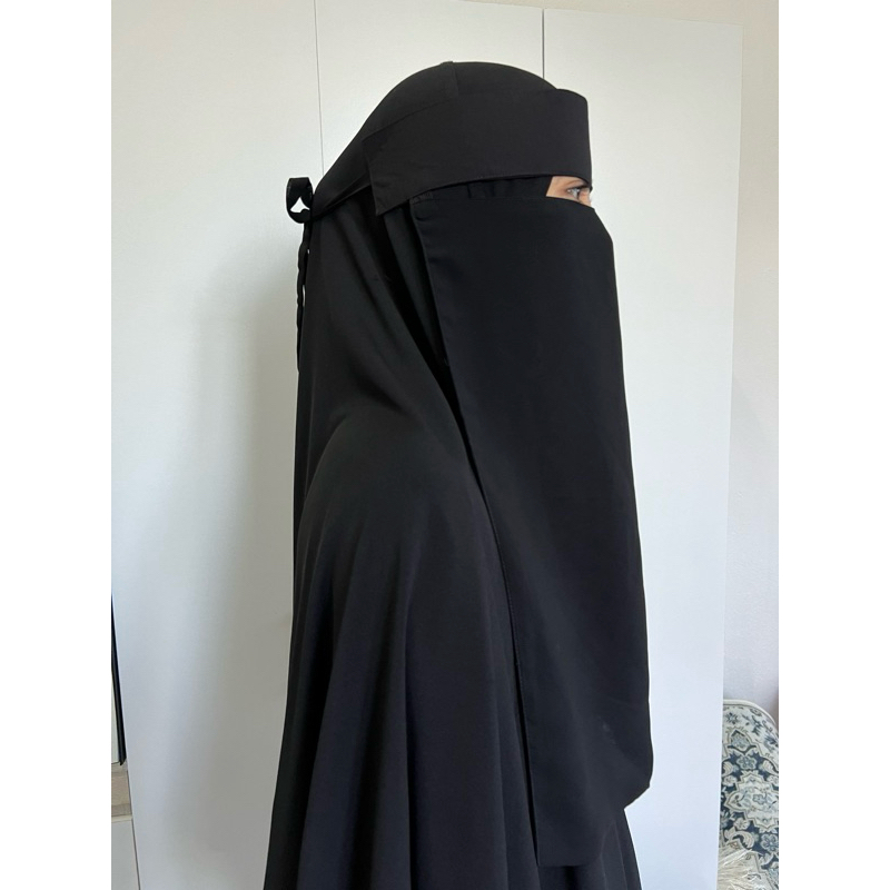 🥷🏻 Niqab Zinnirah | Niqab bandana| Ready stock | Shopee Malaysia