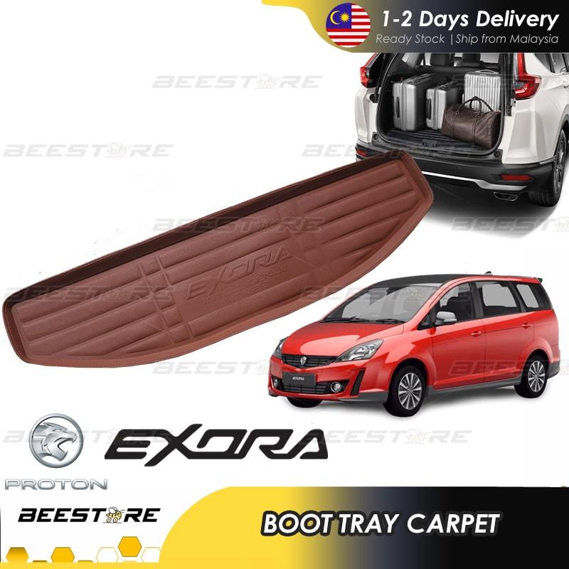 PROTON EXORA Car Rear Bonnet Boot Tray Leather Protection Carpet Trunk ...