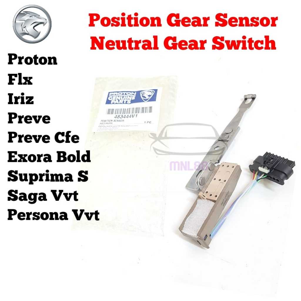 Original Proton Saga Flx Position Gear Sensor Neutral Gear Switch ...