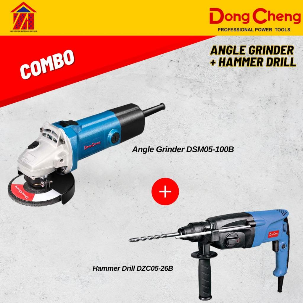 DongCheng Value Combo Set Rotary Hammer Cable + Angle Grinder Cable ...