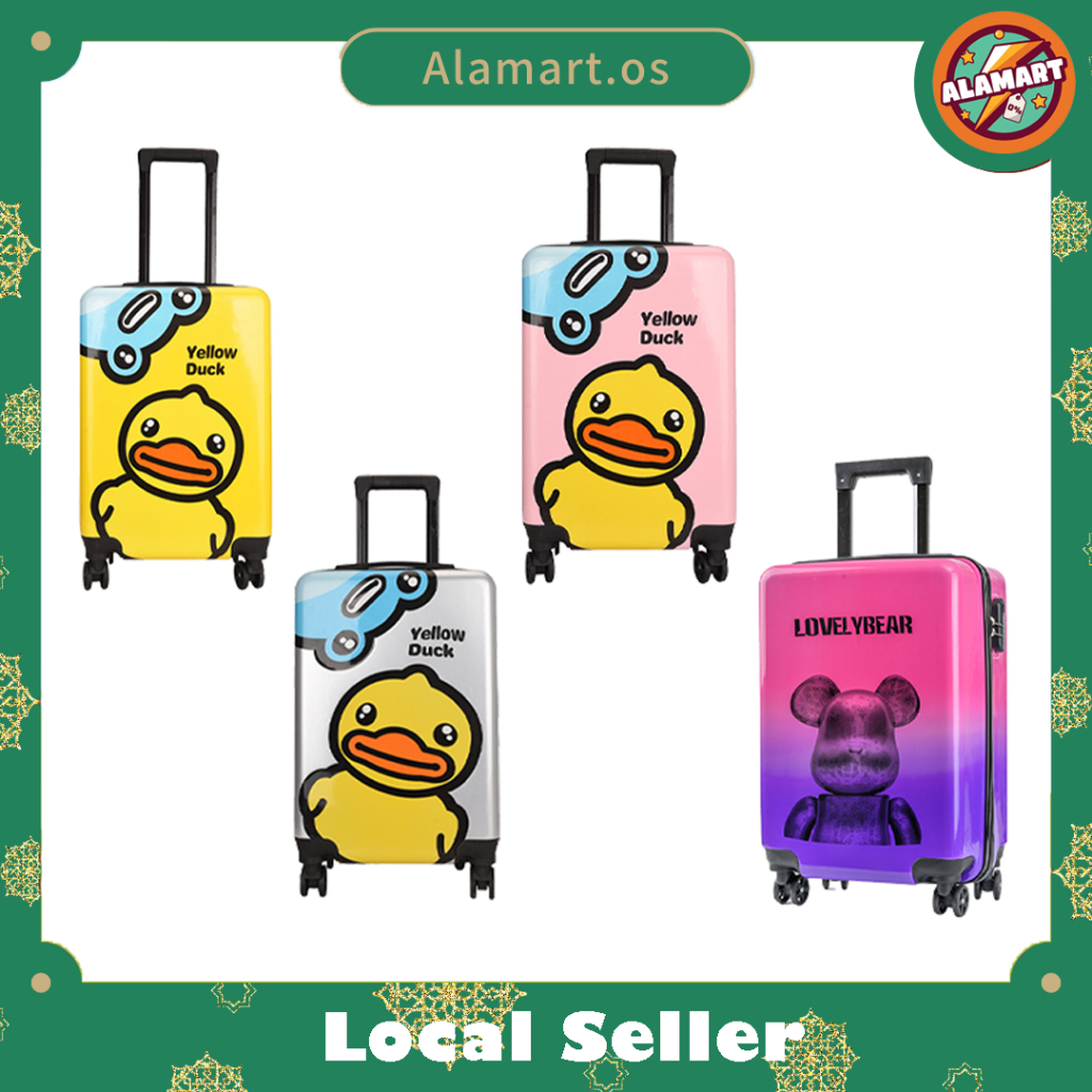 Little Yellow Duck 20 inch suitcase Luggage 小黄鸭 20寸 旅行箱 | Shopee Malaysia