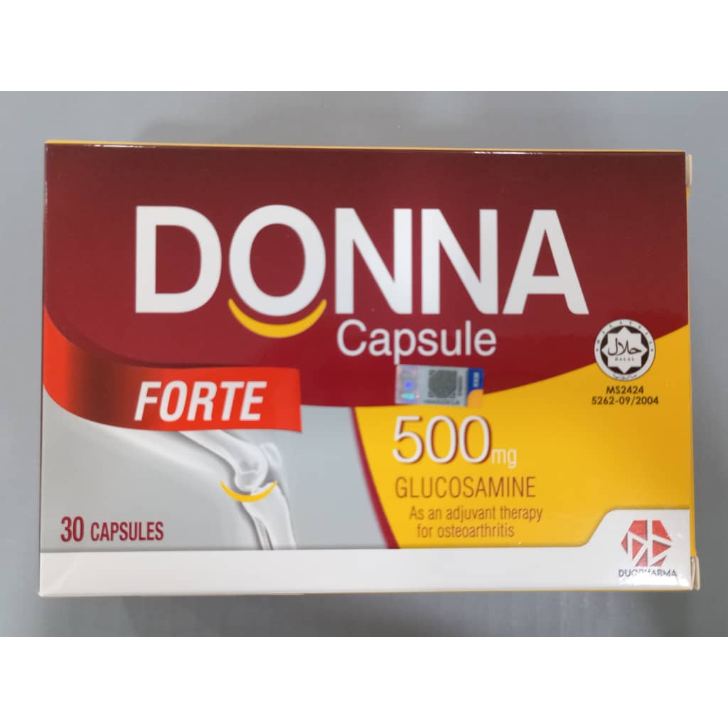 BADANSIHAT FARMASI Donna forte capsule 500mg 30s (Exp: Aug2026 ...
