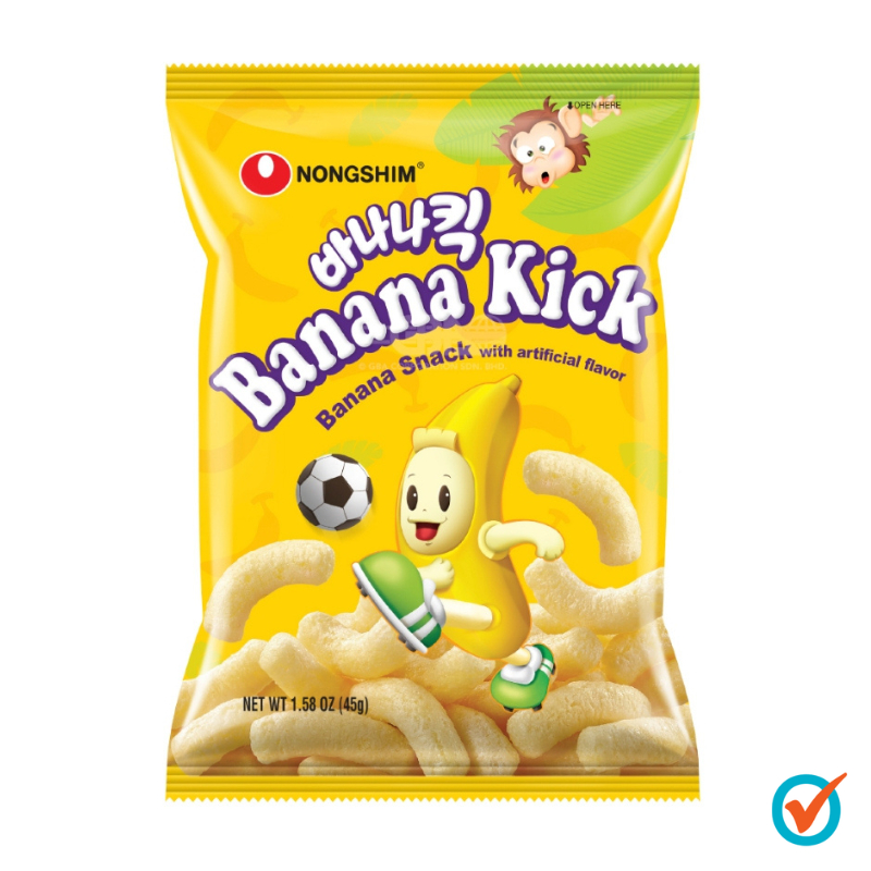 Nongshim Banana Kick 45g | Shopee Malaysia
