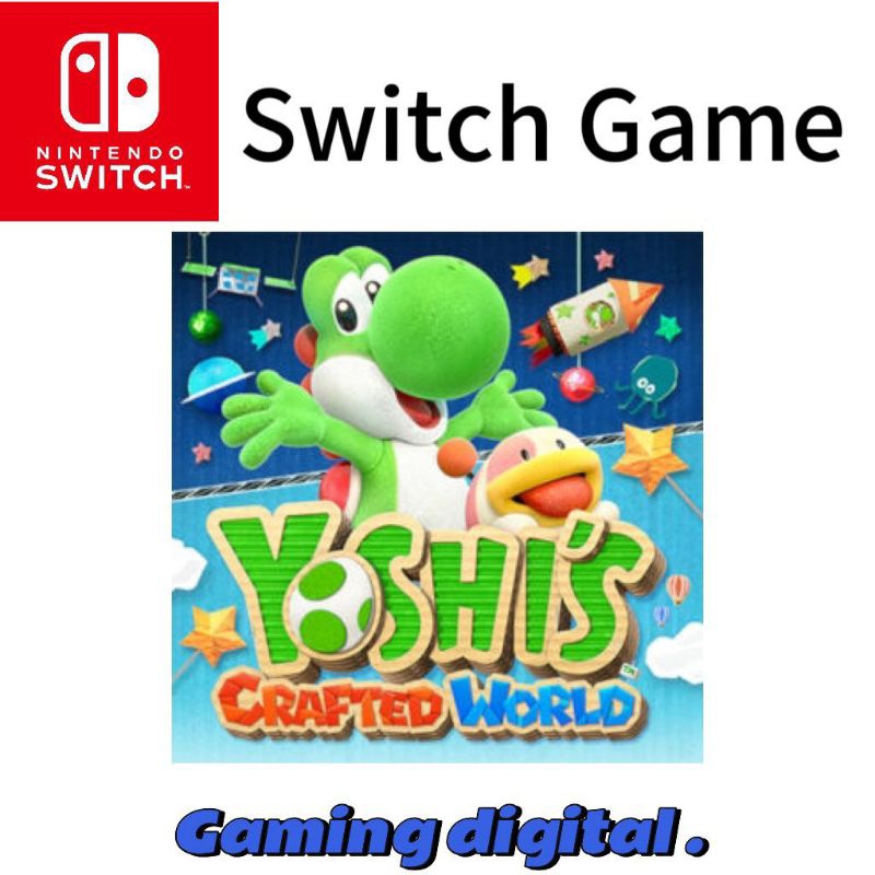 Yoshi's Crafted world nintendo switch (original digital download ...