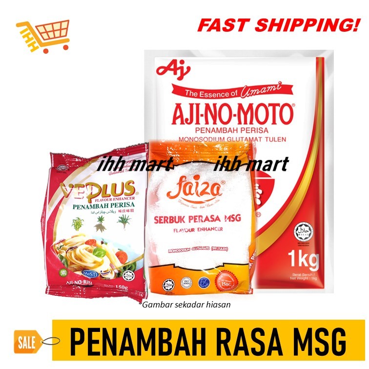 [Whole Malaysia] Penambah Rasa Umami Flavor Enhancer MSG HALAL ...