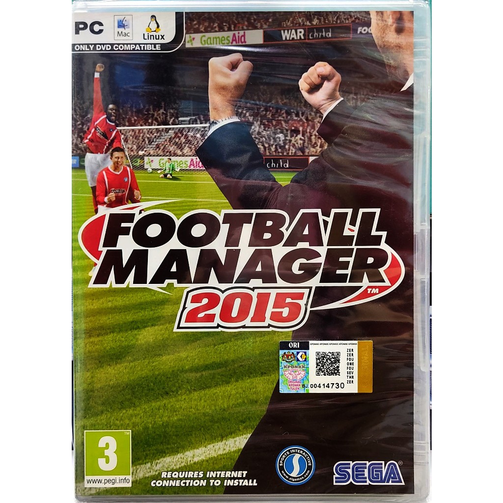 Football Manager 2015 - PC & Laptop Game - New Ready Stock | Shopee ...
