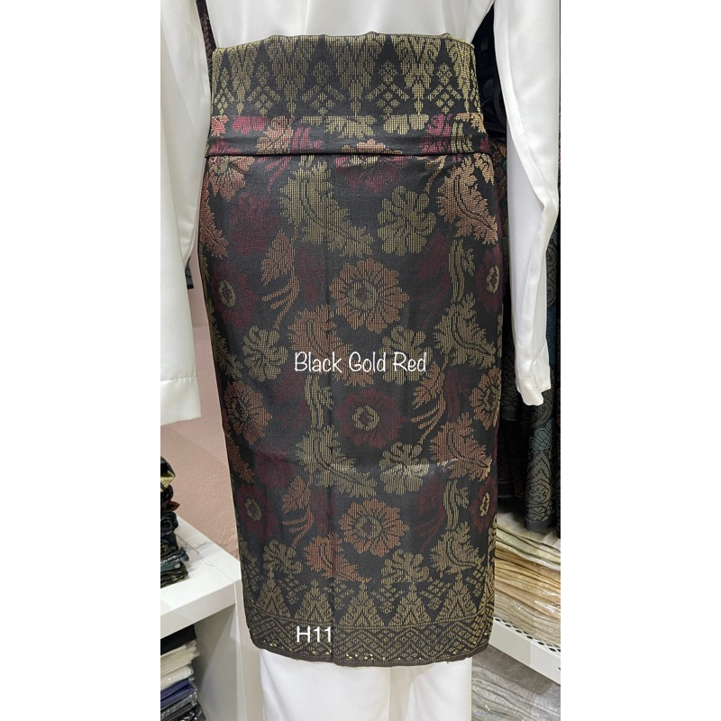 Sampin songket Instant Dewasa Basic n Exclusive Saiz S To XXL(Part 1 ...