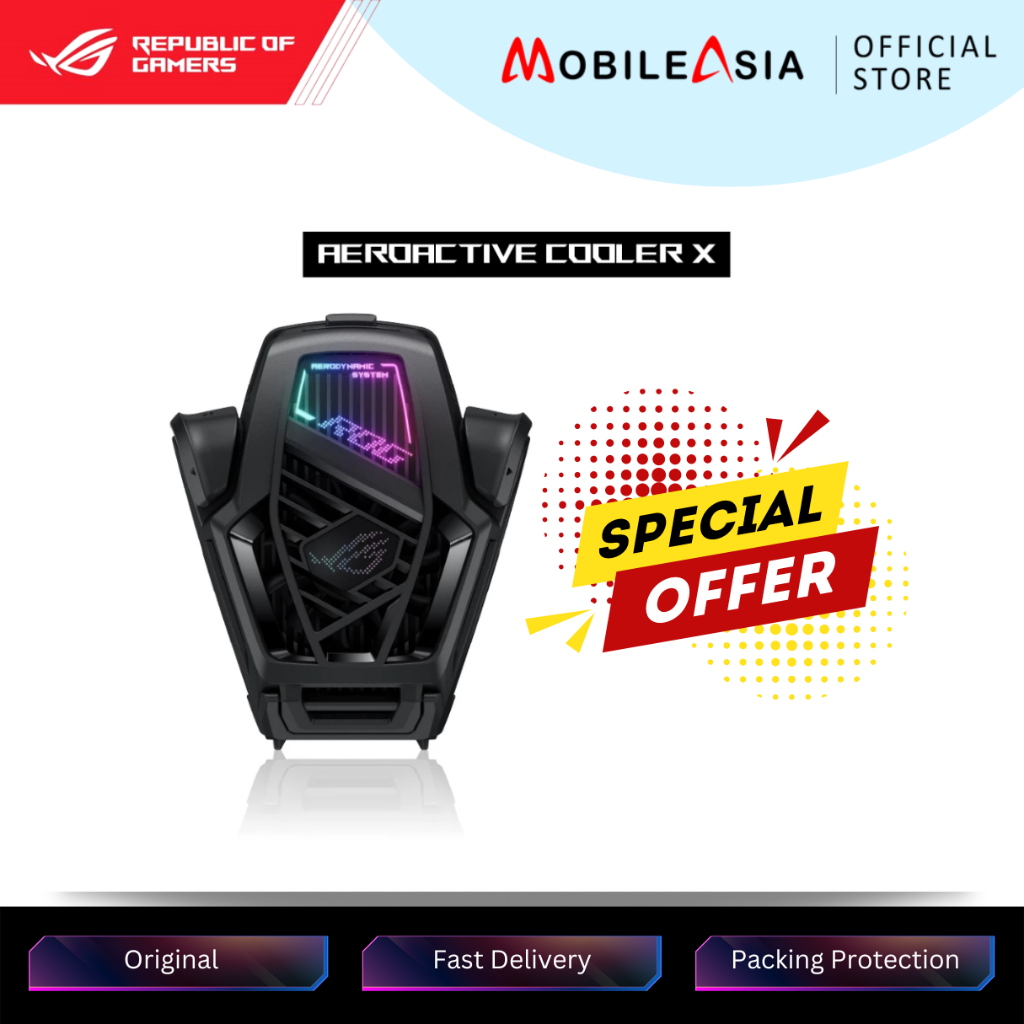 Asus ROG AeroActive Cooler X for ROG Phone 8 | ROG Phone 8 Pro | Shopee ...