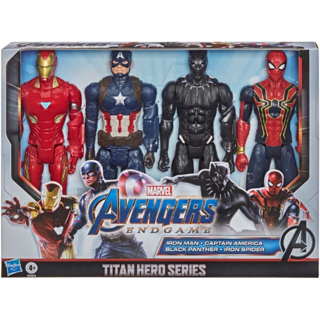Marvel Avengers: Endgame Titan Hero Series Action Figure 4 Pack ...