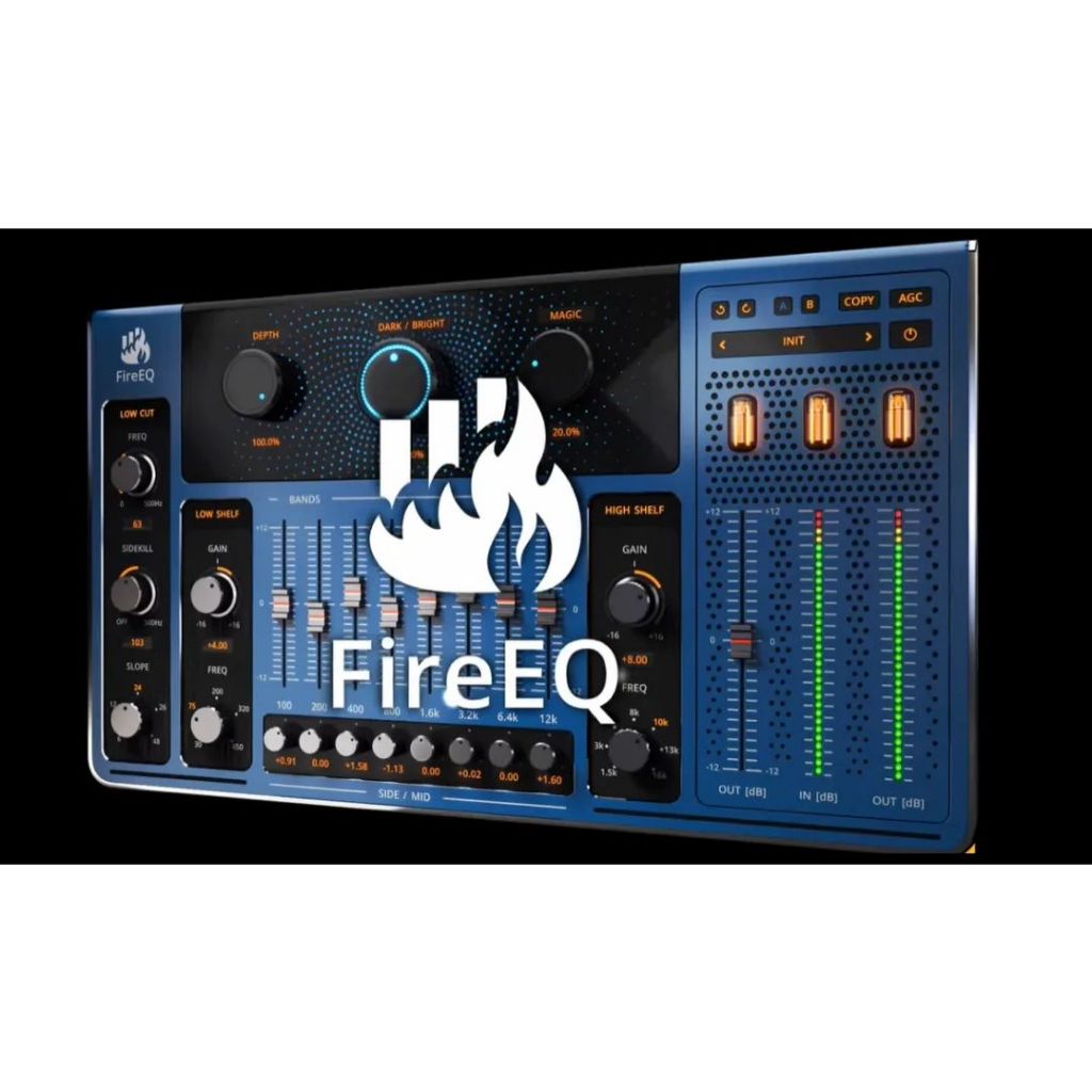 FireEQ v1.0 VST, VST3, AAX x86 x64 | FireSonic (Win) Equalizer | Shopee Malaysia