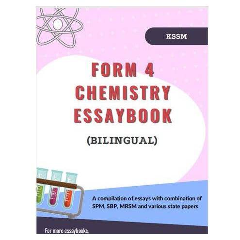 KSSM Form 4 Chemistry Essaybook (Bilingual) | Shopee Malaysia
