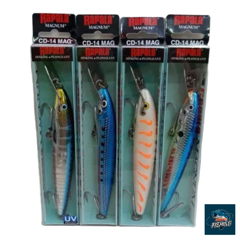 🎈🎈🎈RAPALA NEW DESIGN MAGNUM CDMAG-14 MAGIC TROLLING LURE🎈🎈🎈 | Shopee ...