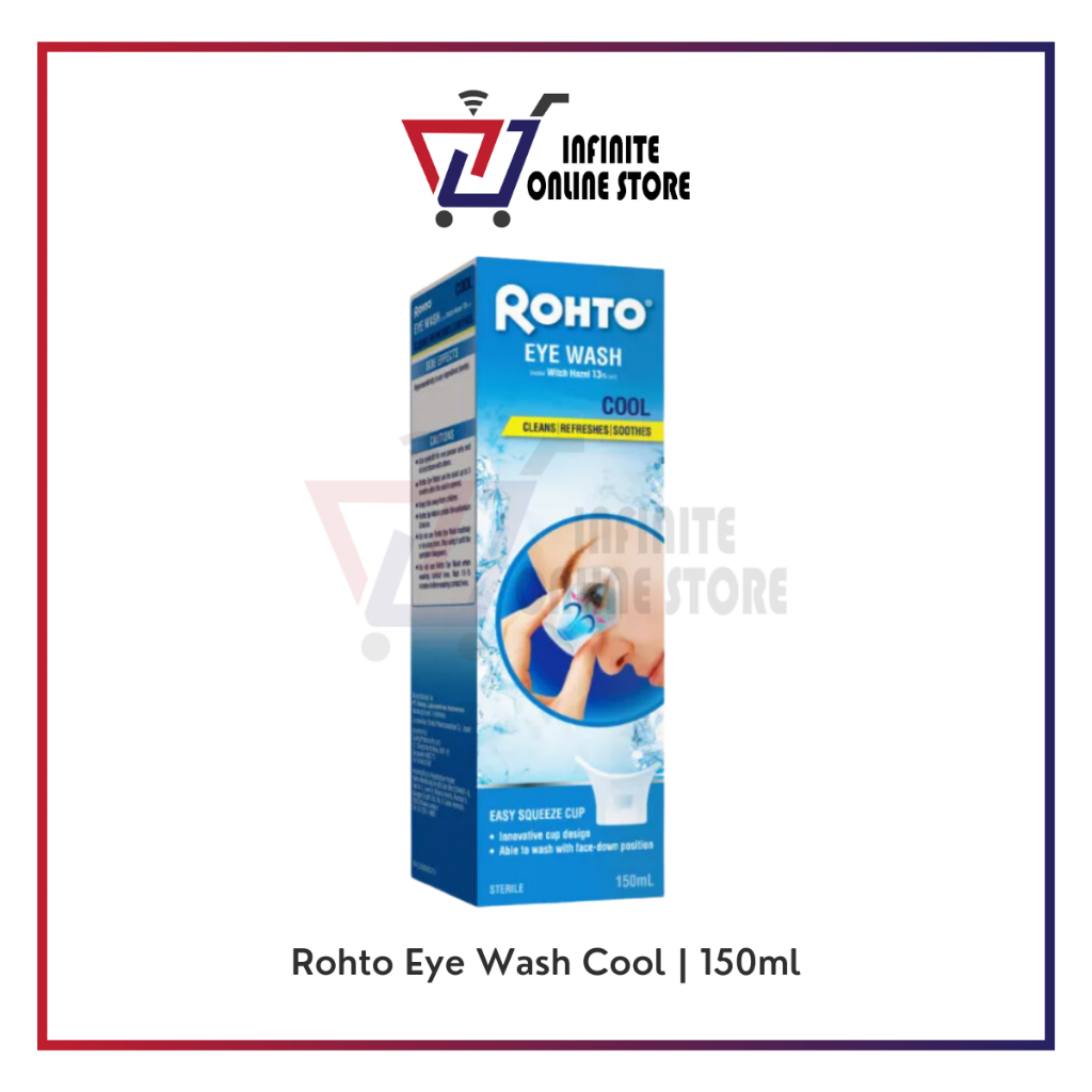 Rohto Eye Wash Cool (150ml) | Shopee Malaysia