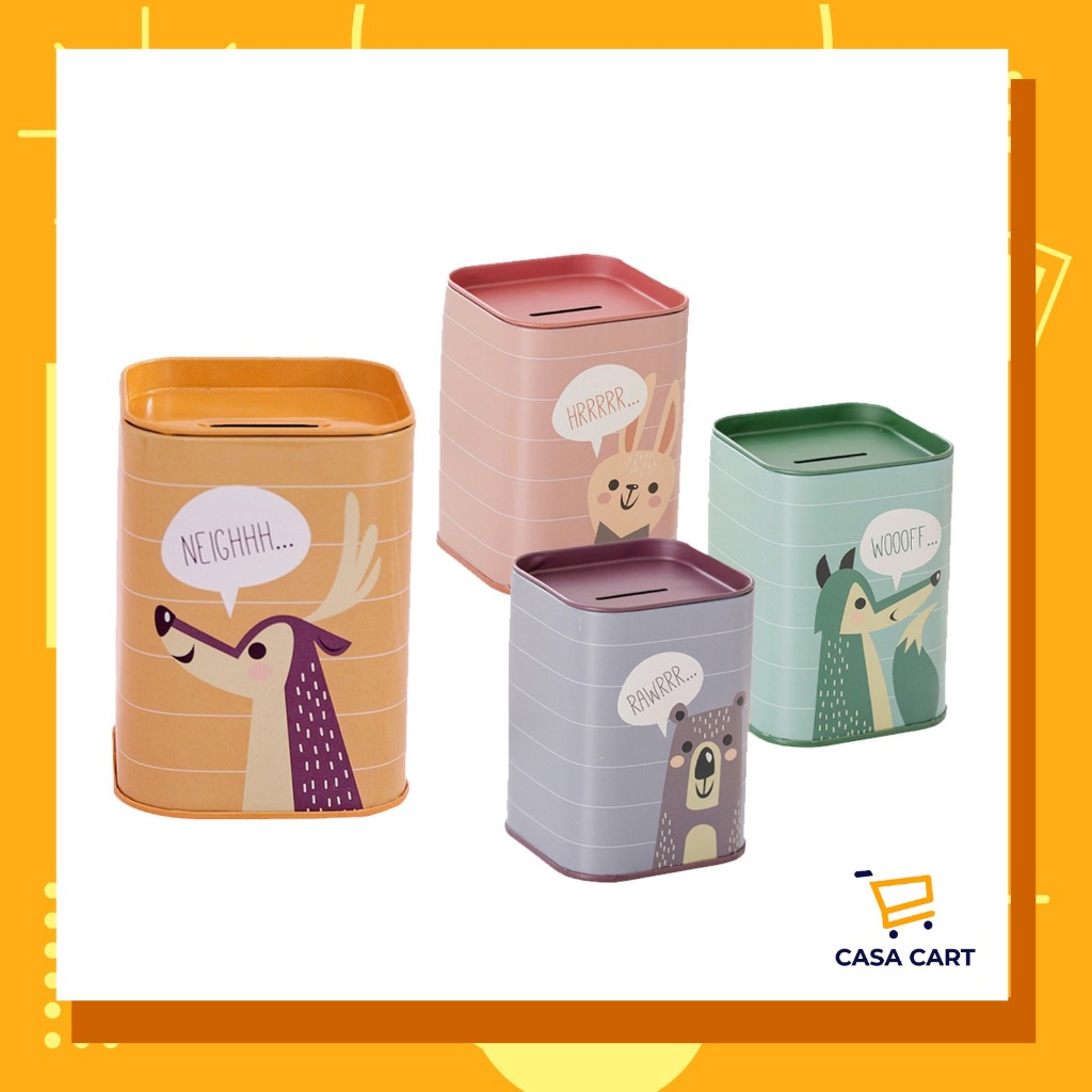 CASA CART Kartun Comel Rekaan Kreatif Kanak-kanak Bank Simpanan Duit ...