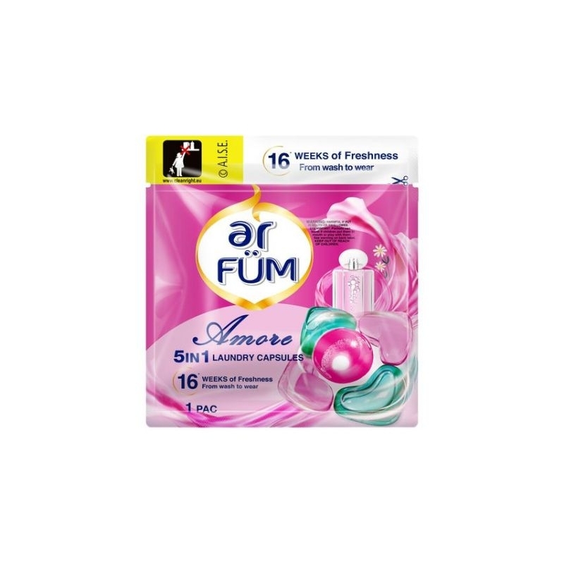 ar Fum 5 in 1 Laundry Capsules Amore 1pieces | Shopee Malaysia