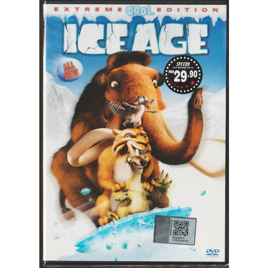 DVD ICE AGE : EXTREME COOL EDITION ( ORIGINAL ) | Shopee Malaysia
