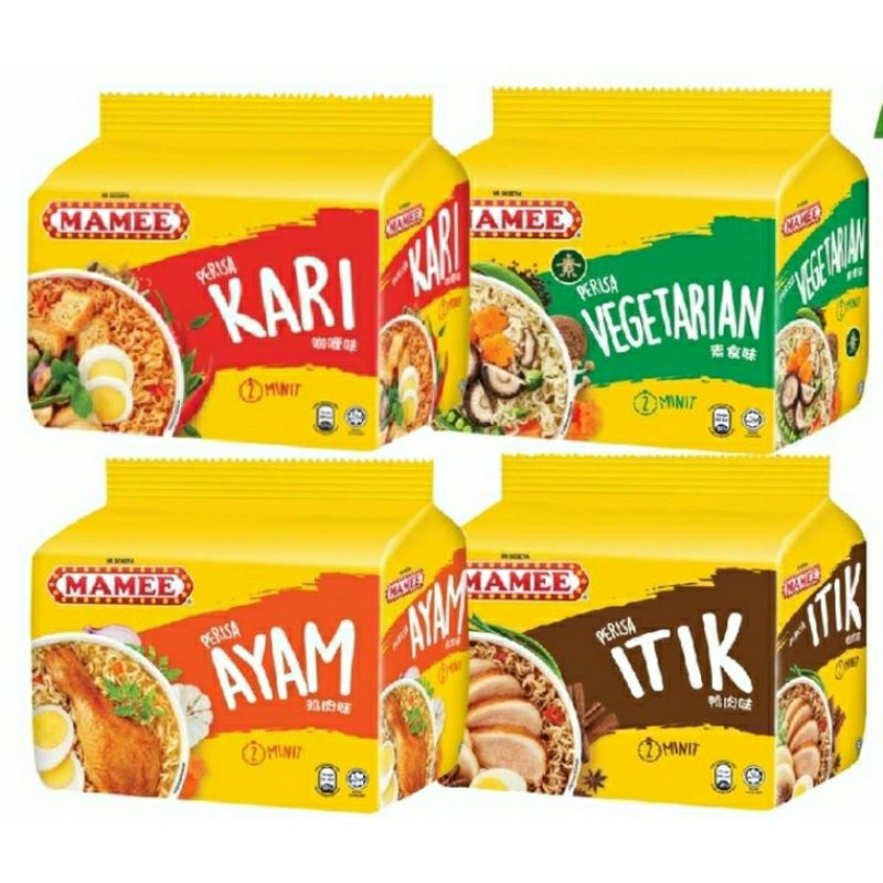 Mamee Premium Instant Noodle 80g×5 | Shopee Malaysia