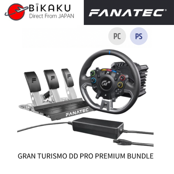 FANATEC Gran Turismo DD Pro Premium Bundle Racing Games Accessories PC ...