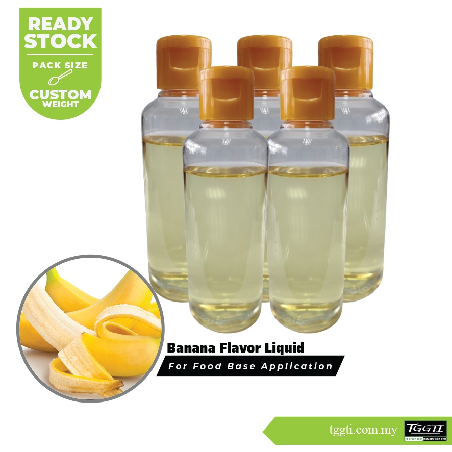 BANANA FLAVOR LIQUID (CECAIR PERISA PISANG) | Shopee Malaysia