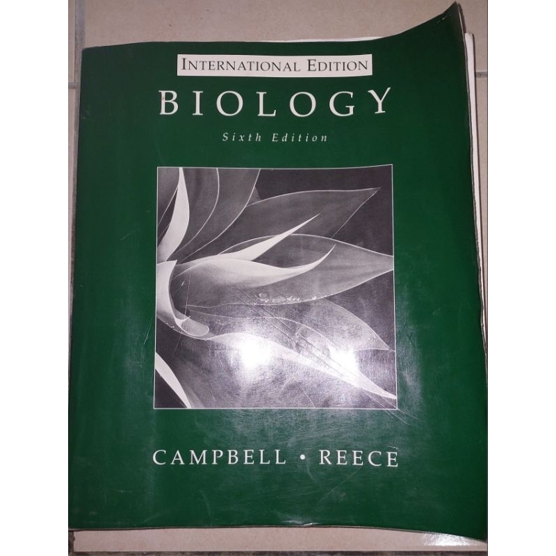 Buku Biology sixth edition Campbell Reece terpakai | Shopee Malaysia
