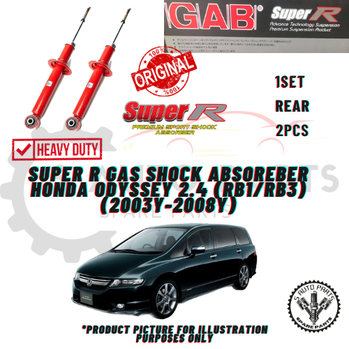 HONDA ODYSSEY 2.4 (RB1/RB3) (2003Y-2008Y) (REAR) GAB SUPER R SPORT ...