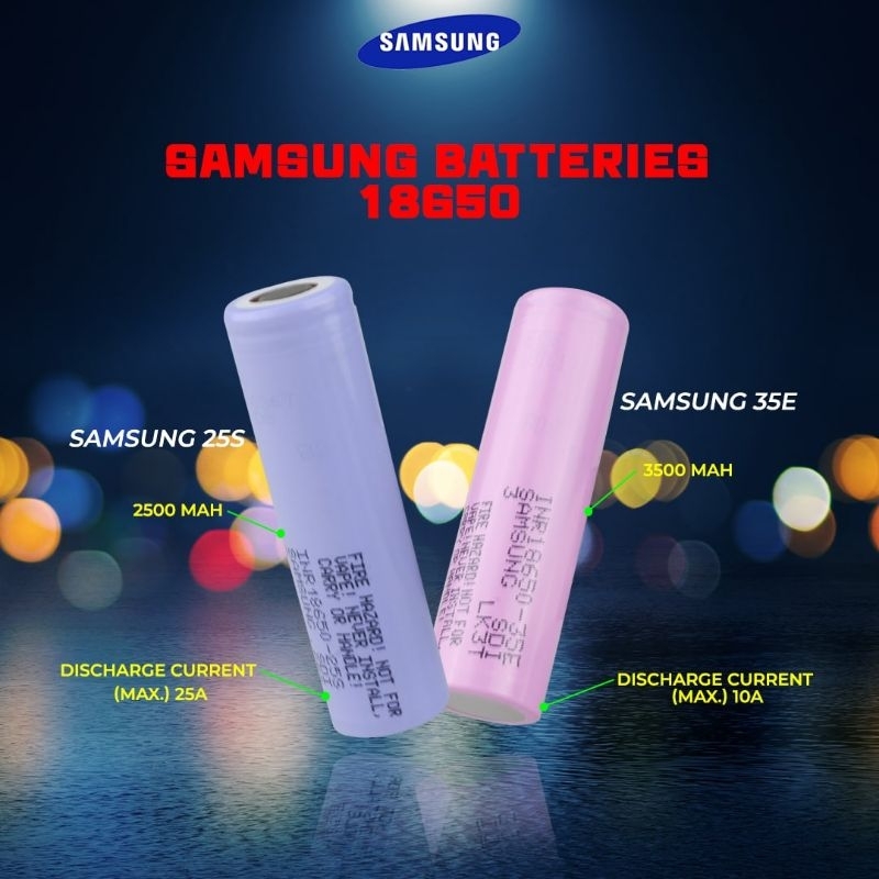 (READY STOCK) ORIGINAL SAMSUNG BATTERY 18650 (1 PCS) | Shopee Malaysia