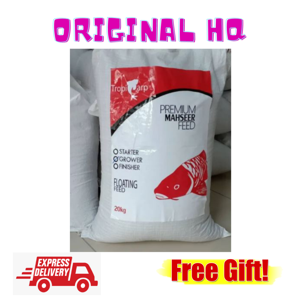 [PEK GUNI BESAR]- TROPICARP MAHSEER FEED / MAKANAN KHAS IKAN KELAH TOR ...