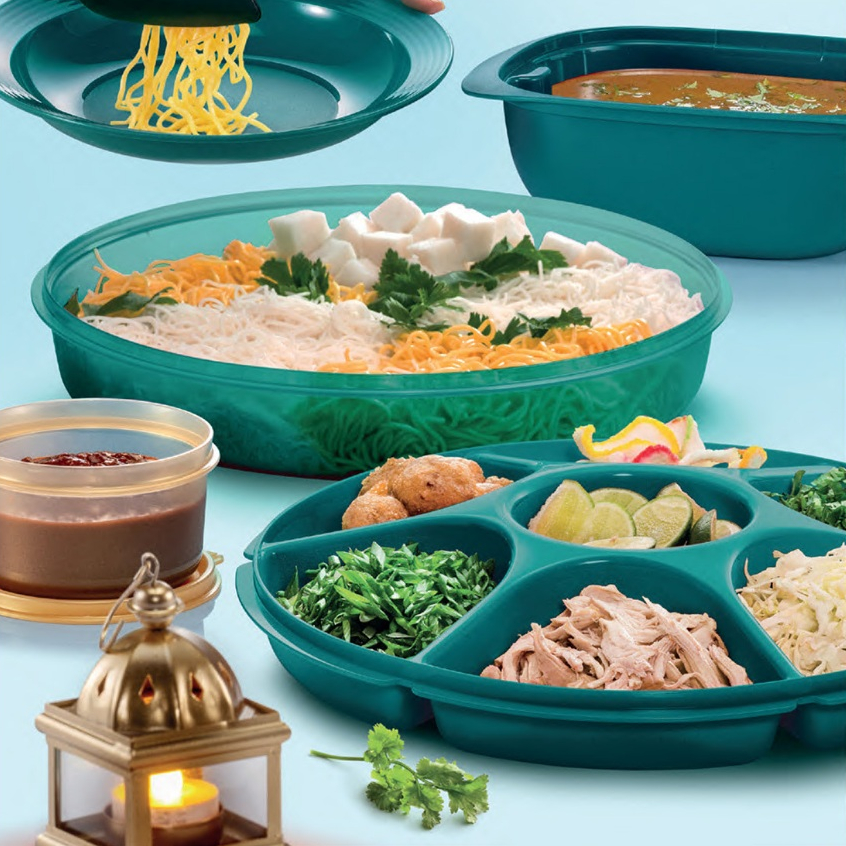 Tupperware Modular Carousel Set with Gift Box / Serving Center /Jel ...